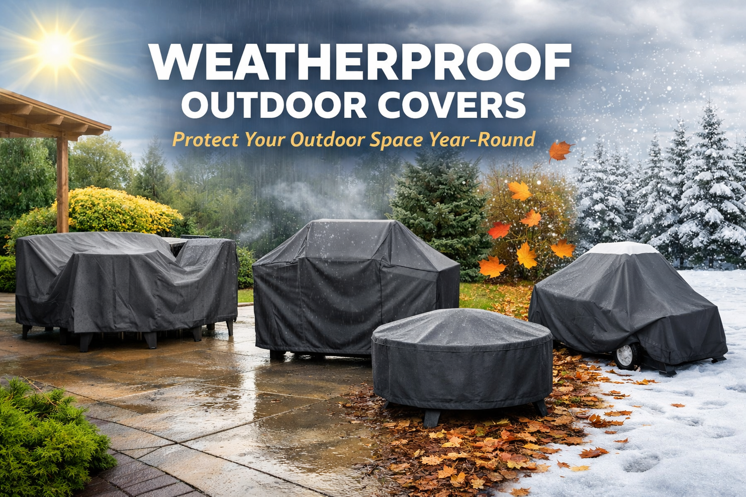 Shield Outdoor Covers | Breathable & Weatherproof Protection